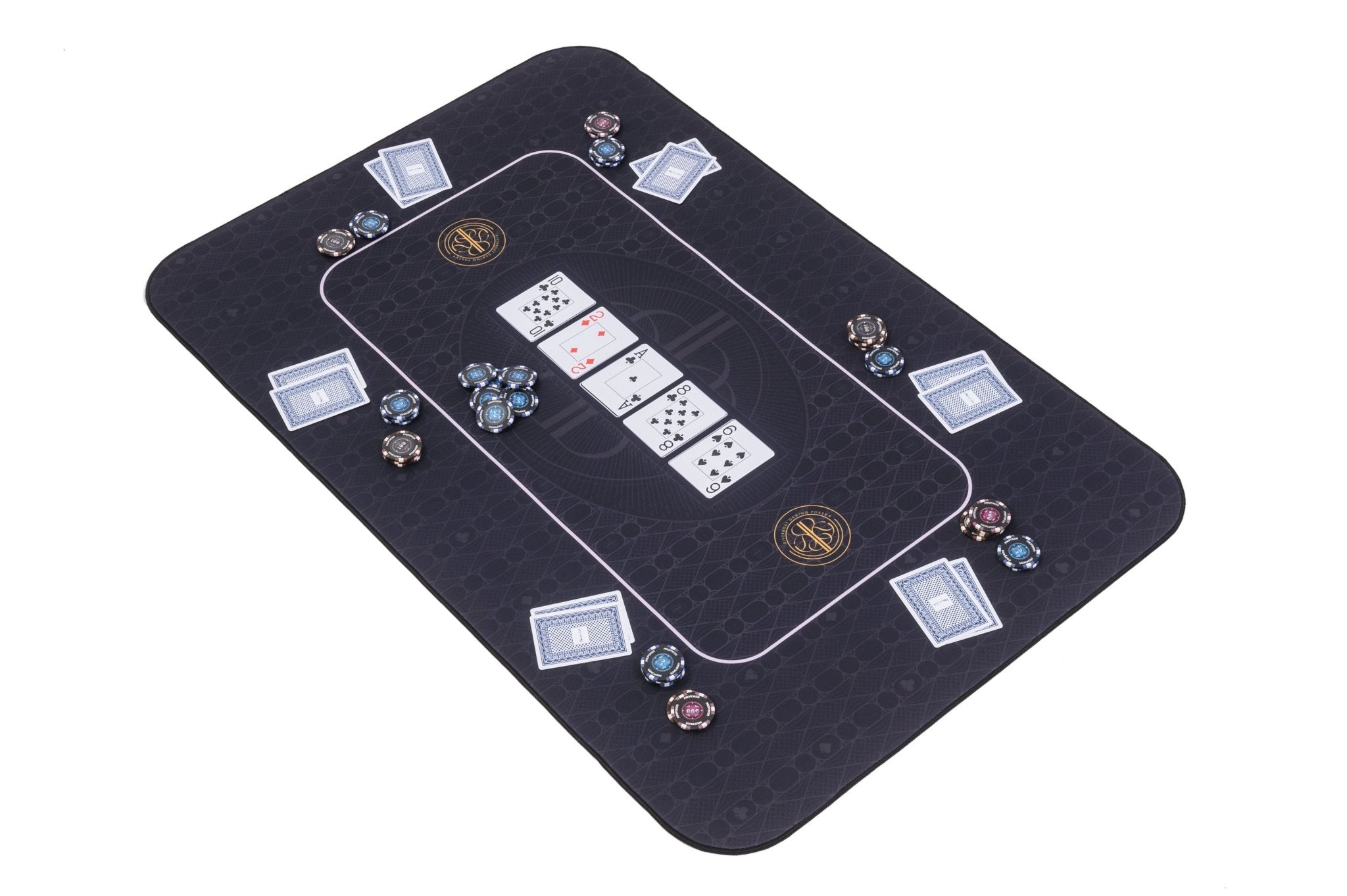 The Broadway Poker Mat by Riverboat Gaming - 100 x 65cm poker table la ...